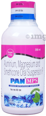Buy Pan Mps Oral Suspension Mint Sugar Free Online: View Uses, Side ...