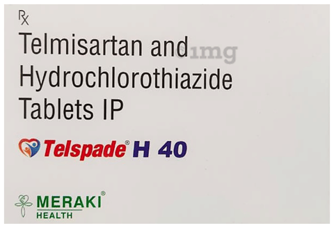 Buy Telspade H 40 Tablet Online: View Uses, Side Effects, Price ...