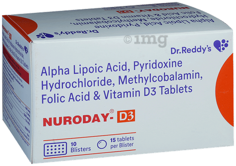 Buy Nuroday-D3 Tablet Online: View Uses, Side Effects, Price ...