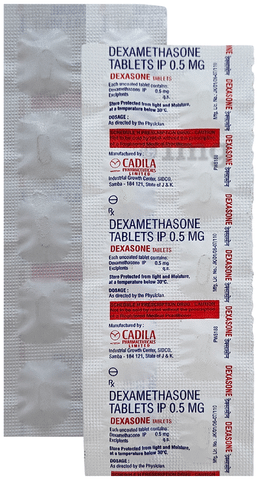 Buy Dexasone 0.5mg Tablet Online: View Uses, Side Effects, Price ...