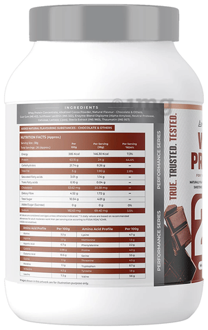 Naturaltein Whey Protein Powder No Added Sugar Max Chocolate: Buy jar ...