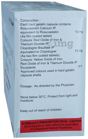 Buy Rosufit CV 10 Capsule Online: View Uses, Side Effects, Price ...