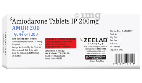 Buy AMDR 200 Tablet Online: View Uses, Side Effects, Price, Substitutes ...