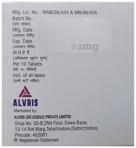 Buy Algabaris NT 200 Tablet Online: View Uses, Side Effects, Price ...