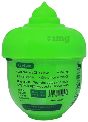 Freshaler Herbal Inhaler Lemongrass: Buy box of 10.0 gm Inhaler at 𝗯𝗲𝘀𝘁 ...