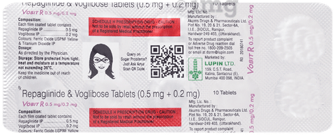 Buy Vobit R 0.5mg/0.2mg Tablet Online: View Uses, Side Effects, Price ...