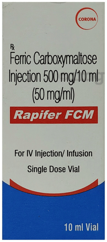 Buy Rapifer FCM 50mg Injection Online: View Uses, Side Effects, Price ...