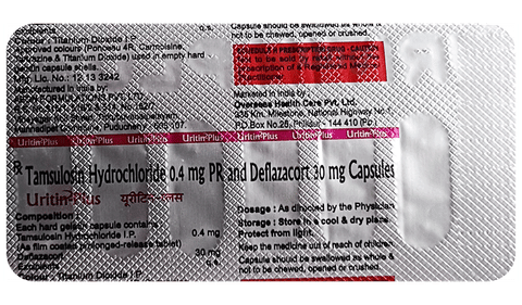 Buy Uritin-Plus Capsule Online: View Uses, Side Effects, Price ...