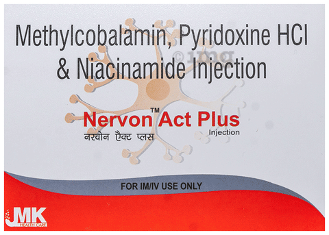 Buy Nervon Act Plus Injection Online: View Uses, Side Effects, Price ...