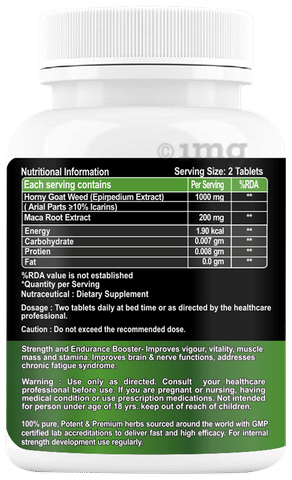 epimedium extract tablets
