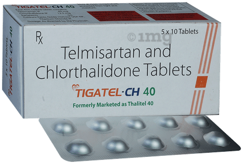 Buy TIGAtel-CH 40mg/12.5mg Tablet Online: View Uses, Side Effects ...