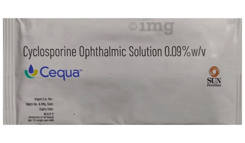 Buy Cequa Ophthalmic Solution (0.25ml Each) Online: View Uses, Side ...