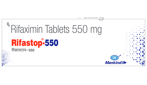 Buy Rifastop 550mg Tablet Online: View Uses, Side Effects, Price ...