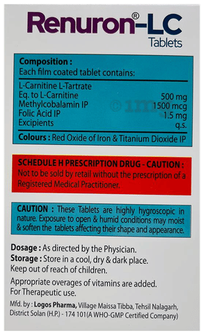 Buy Renuron-LC Tablet Online: View Uses, Side Effects, Price ...