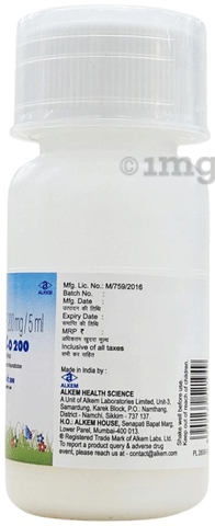 Buy Taxim O 200mg Dry Syrup Online: View Uses, Side Effects, Price ...