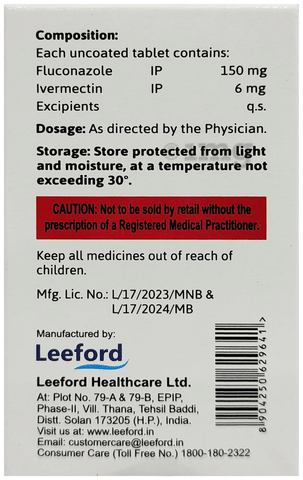 Buy Fungiset Plus 150mg/6mg Tablet Online: View Uses, Side Effects ...