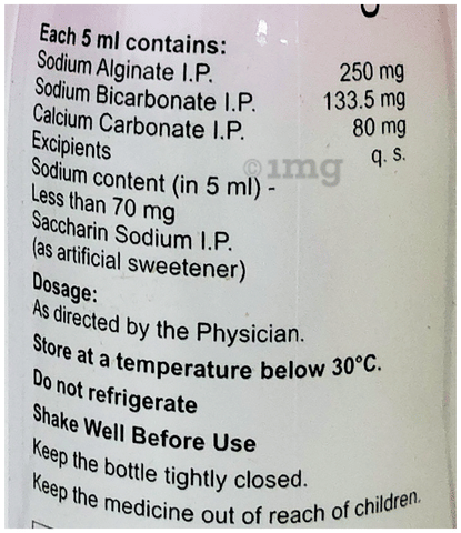 Buy Evaraft Oral Suspension Mint Sugar Free Online: View Uses, Side ...