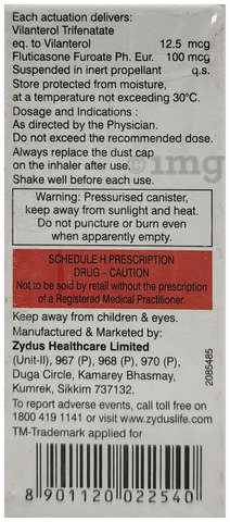 Buy Odihale 100mcg/12.5mcg Inhaler Online: View Uses, Side Effects ...