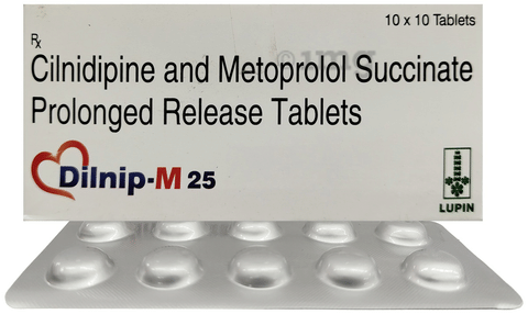 Buy Dilnip M 10mg/25mg Tablet PR Online: View Uses, Side Effects, Price ...