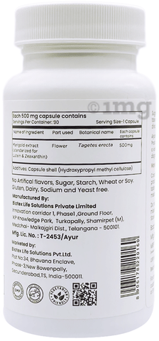 Biotex Vision+ 500mg Veg Capsule: Buy bottle of 30.0 vegicaps at best ...