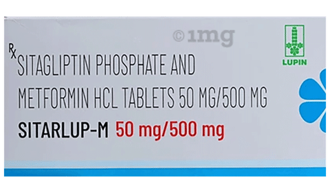 Buy Sitarlup-M 50mg + 500mg Tablet Online: View Uses, Side Effects ...