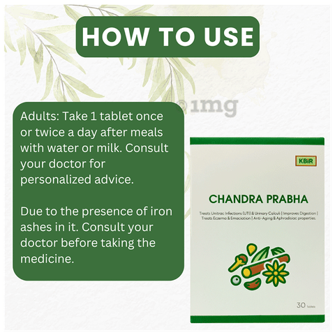 Kbir Chandra Prabha Tablet | Herbal Joint Support Supplements, Uric ...