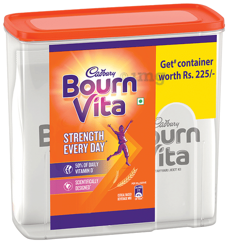Bournvita Bournvita Cadbury Bournvita with Vitamin D for Strength ...