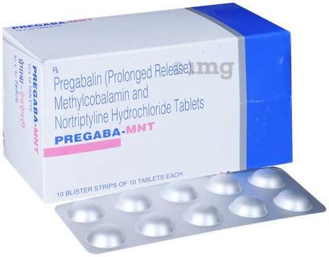 Buy Pregaba MNT 75mg/10mg/1500mcg Tablet Online: View Uses, Side ...