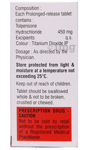 Buy Myotop 450 SR Tablet Online: View Uses, Side Effects, Price ...