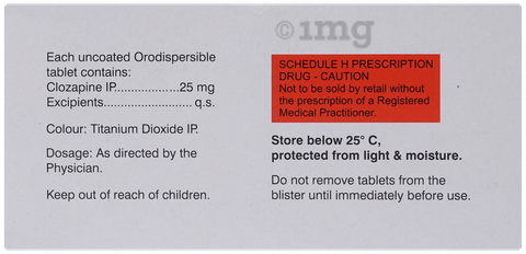 Buy Alkepin Odt 25mg Tablet Online: View Uses, Side Effects, Price ...