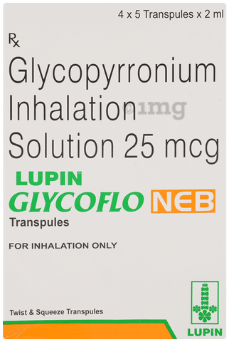 Buy Glycoflo Neb 25mcg/2ml Transpules Online: View Uses, Side Effects ...