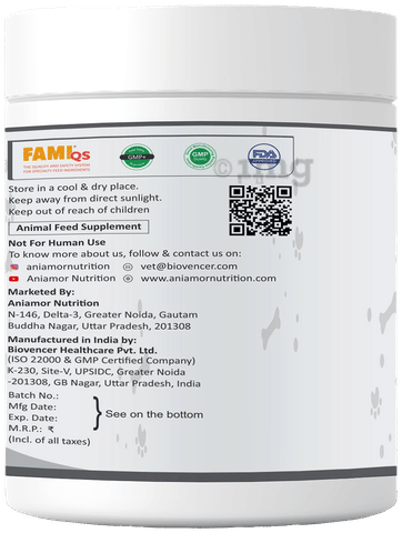 Aniamor Milk Replacer Fortified With Vitamin AD3E Powder: Buy jar of ...