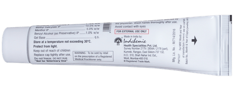 Buy Muscodac Pain Relief Gel with Diclofenac Diethylamine & Menthol ...