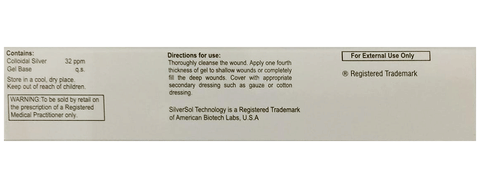 Hydroheal AM Amorphous Hydrogel Wound Dressing with Colloidal Silver ...