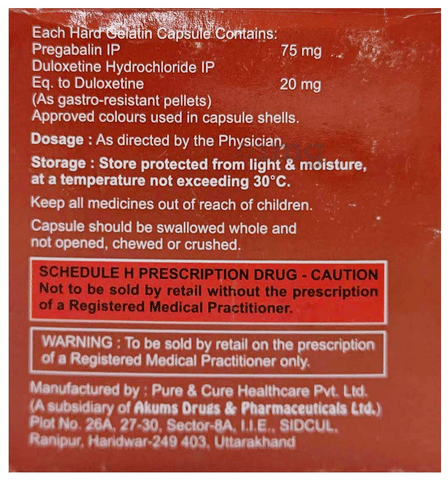 Buy Pbren D 75mg/20mg Capsule Online: View Uses, Side Effects, Price ...