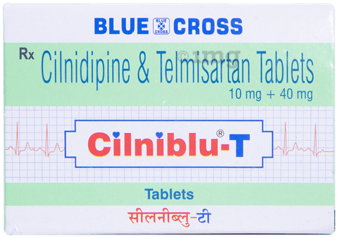 Buy Cilniblu T 10mg/40mg Tablet Online: View Uses, Side Effects, Price ...