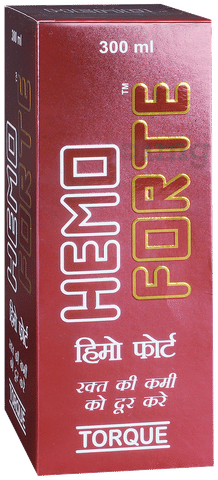 Buy Hemoforte Iron & Folic Acid Syrup For Blood Enhancement Online ...
