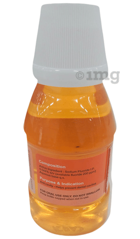 Fluoritop Mouth Wash Orange: Buy bottle of 160.0 ml Mouth Wash at best ...