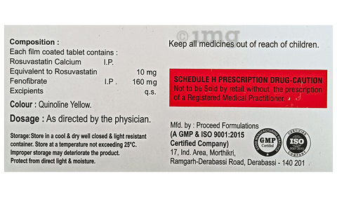 Buy Pitorva F10 Tablet Online: View Uses, Side Effects, Price ...