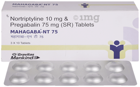 Buy Mahagaba NT 75mg/10mg Tablet Online: View Uses, Side Effects, Price ...