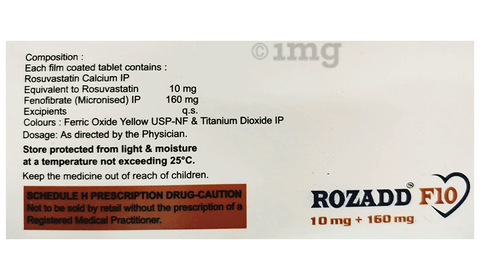 Buy Rozadd F10 Tablet Online: View Uses, Side Effects, Price ...