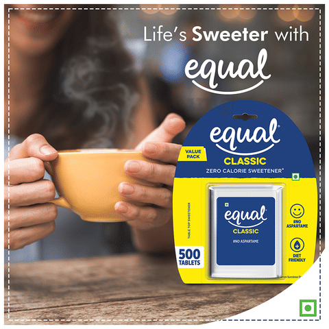 Equal Classic Zero Calorie Sweetener Tablet (500 Each): Buy combo pack ...