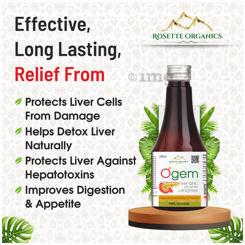 Rosette Organics Ogem Liver Tonic: Buy bottle of 200.0 ml Tonic at best ...