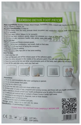 how to draw toxins out of your feet