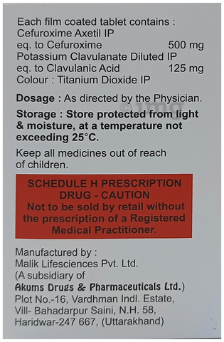 Buy Cefuzrom CV Tablet Online: View Uses, Side Effects, Price ...