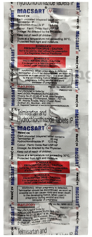 Buy Macsart H Tablet Online: View Uses, Side Effects, Price ...