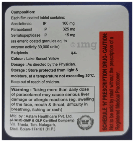 Buy Seredol-SP Tablet Online: View Uses, Side Effects, Price ...