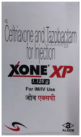 Buy Xone XP 1000mg/125mg Injection Online: View Uses, Side Effects ...
