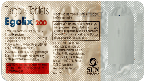 Buy Egolix 200 Tablet Online: View Uses, Side Effects, Price ...