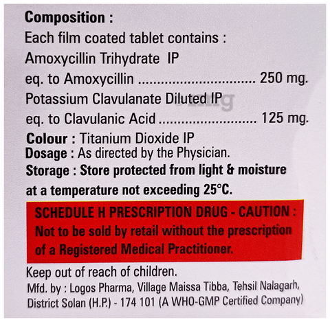 Buy Moxvide-CV 375 Tablet Online: View Uses, Side Effects, Price ...